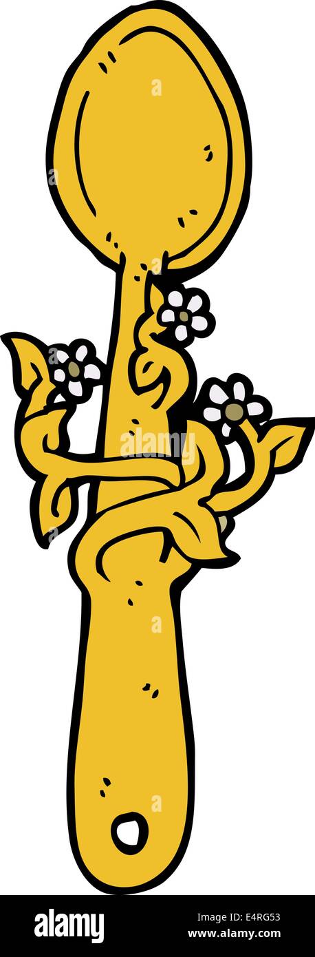cartoon wooden spoon Stock Vector Image & Art - Alamy
