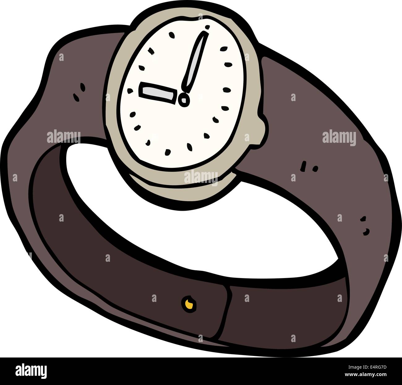 cartoon wrist watch Stock Vector Image & Art - Alamy