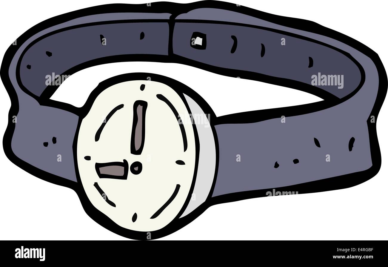 cartoon wrist watch Stock Vector Image & Art - Alamy