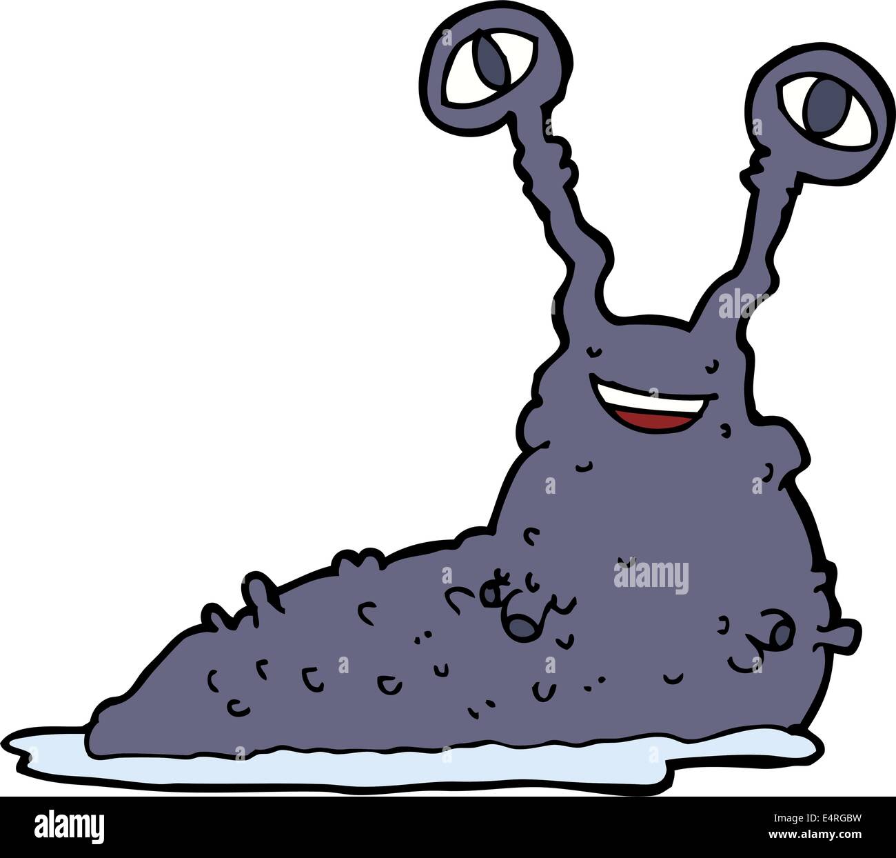 Cartoon gross slug hi-res stock photography and images - Alamy