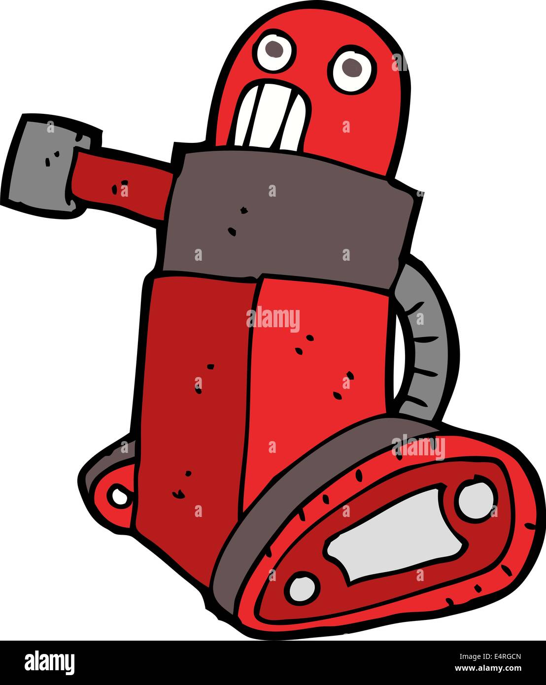 cartoon tank robot Stock Vector Image & Art - Alamy