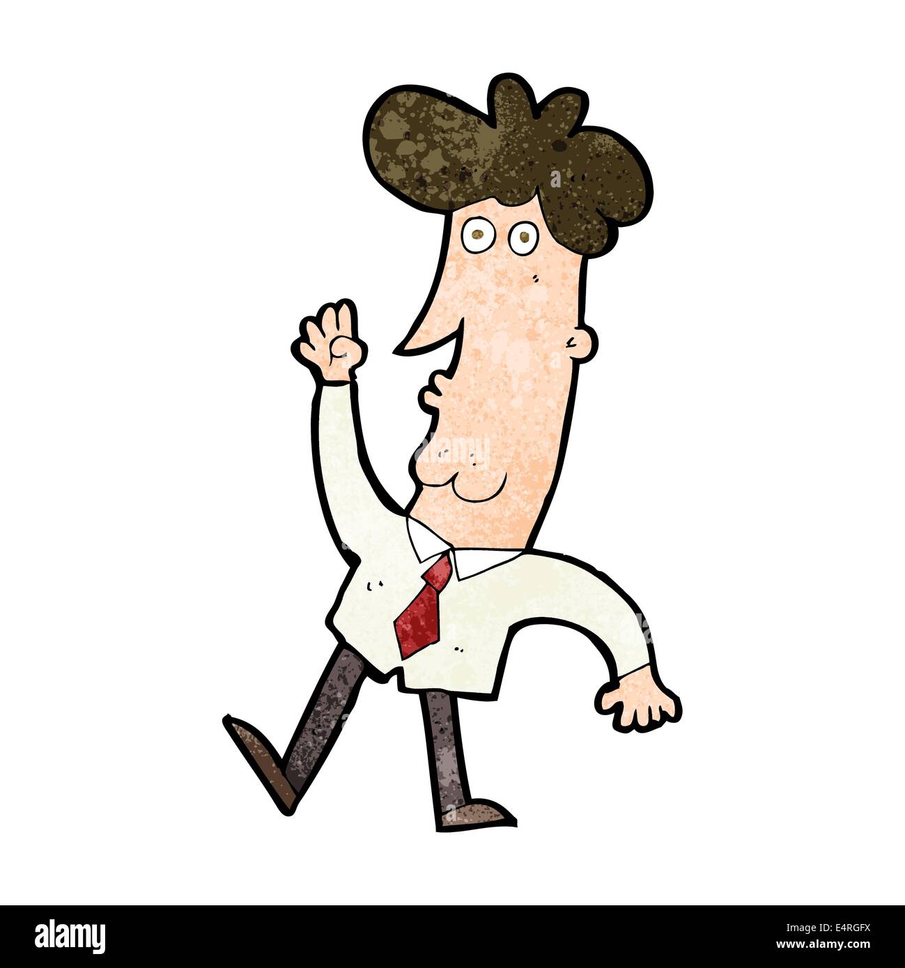 cartoon office man Stock Vector Image & Art - Alamy