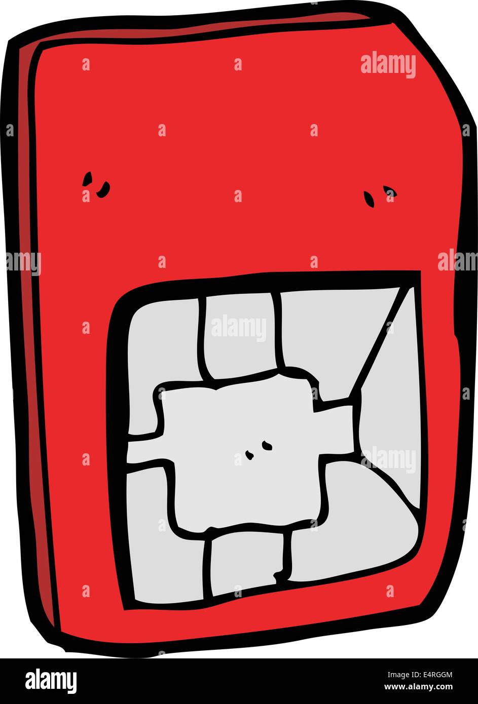 cartoon sim card Stock Vector Image & Art - Alamy