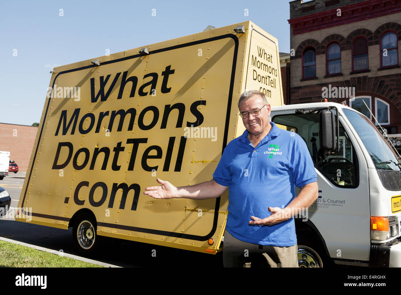 Anti mormon hi-res stock photography and images - Alamy