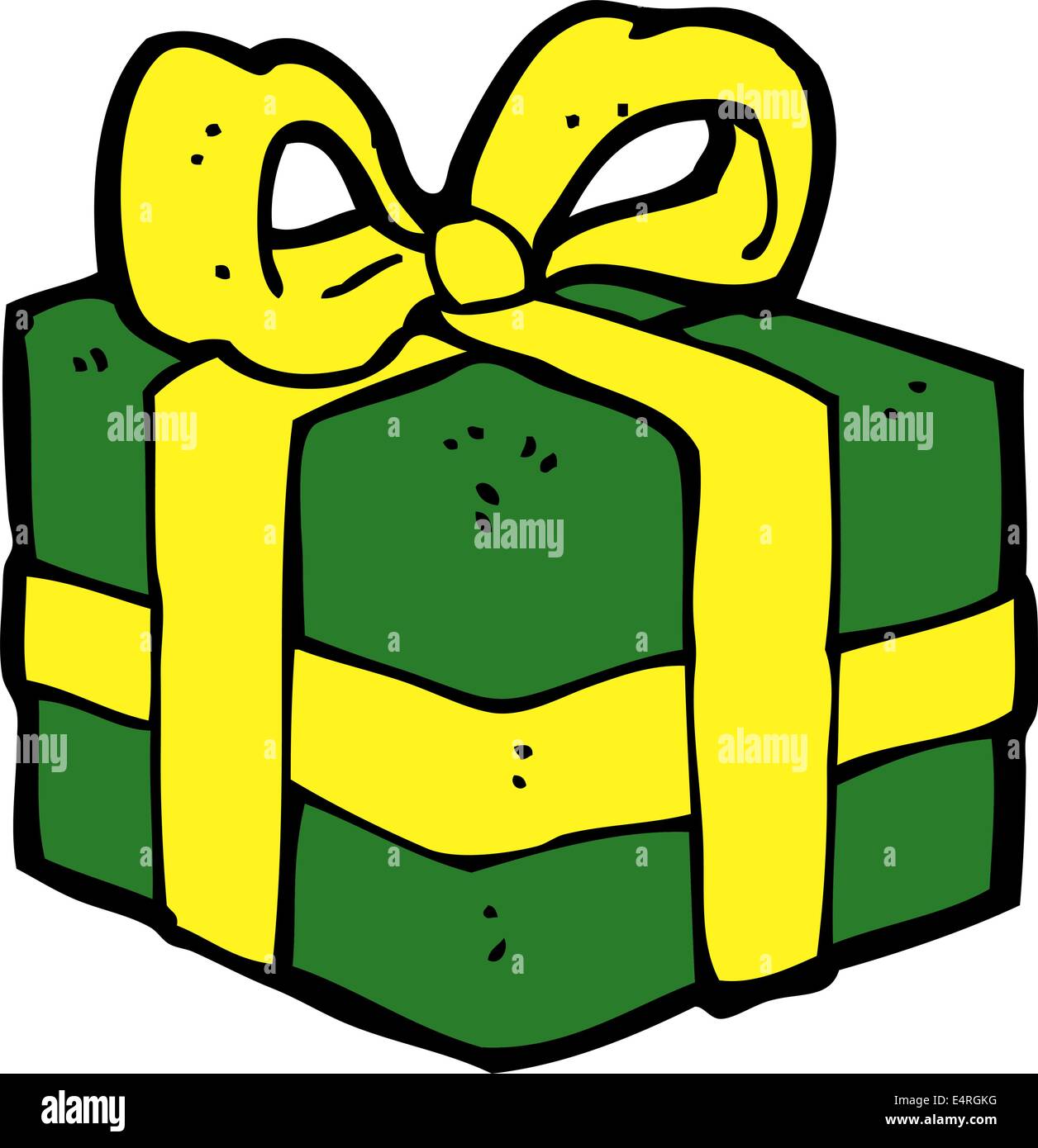 cartoon christmas present Stock Vector Image & Art - Alamy