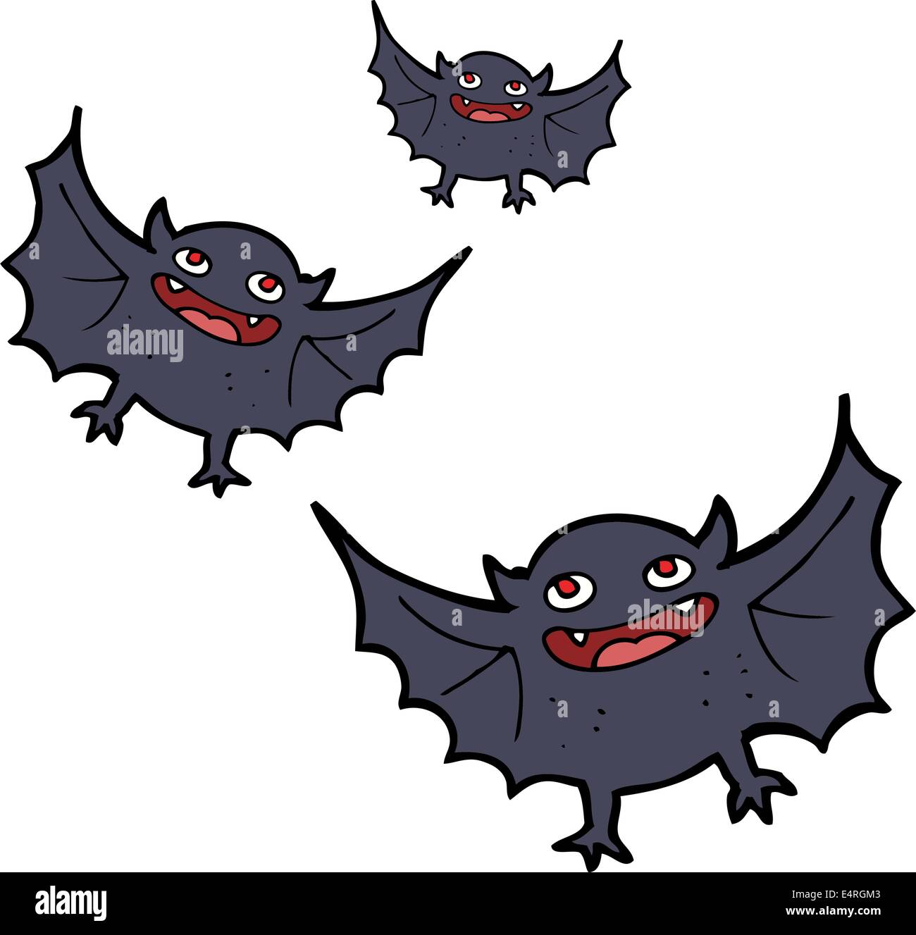 cartoon vampire bats Stock Vector Image & Art - Alamy
