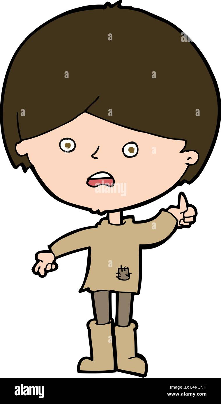 cartoon unhappy boy Stock Vector Image & Art - Alamy