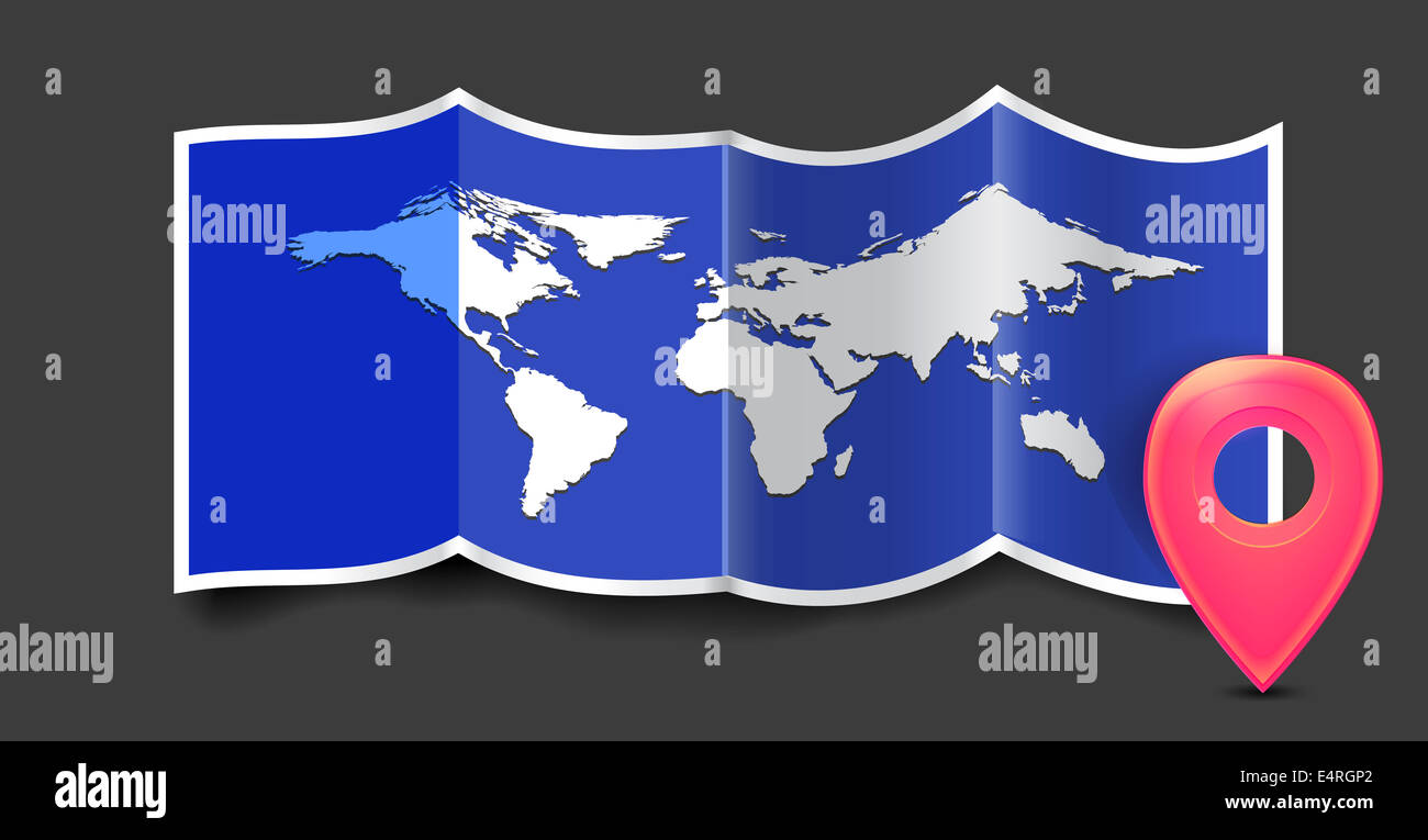 Gps atlas hi-res stock photography and images - Alamy