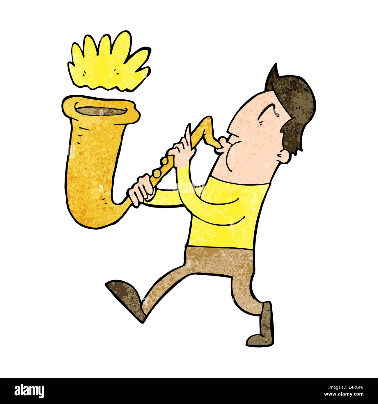 Quirky saxophone hi-res stock photography and images - Alamy