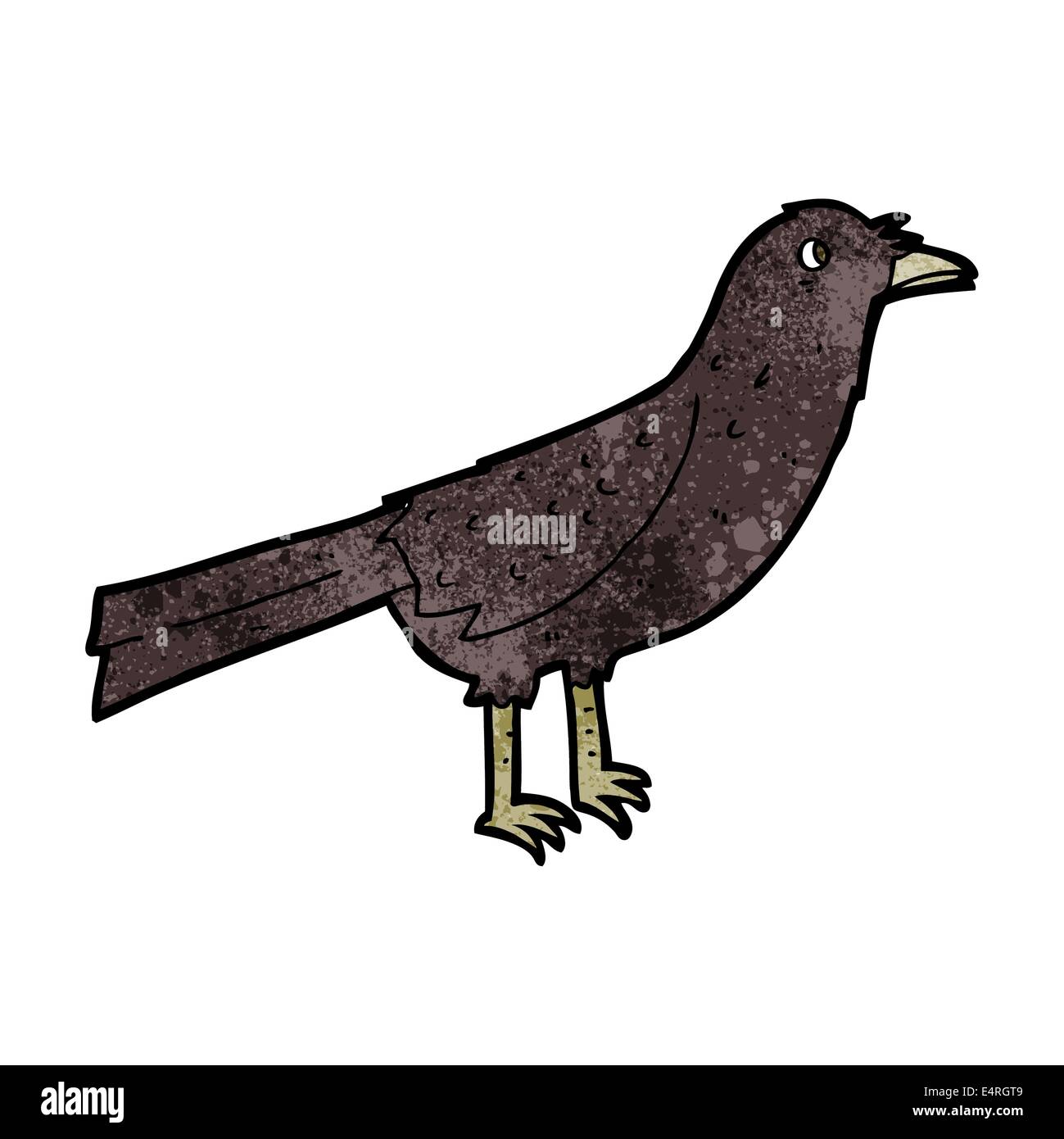 Crazy crow Stock Vector Images - Alamy