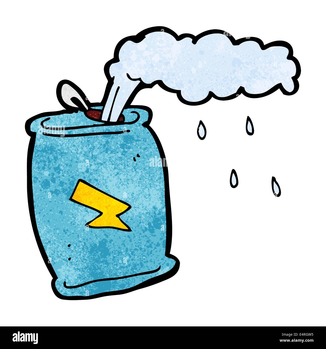 cartoon fizzing soda can Stock Vector Image & Art - Alamy