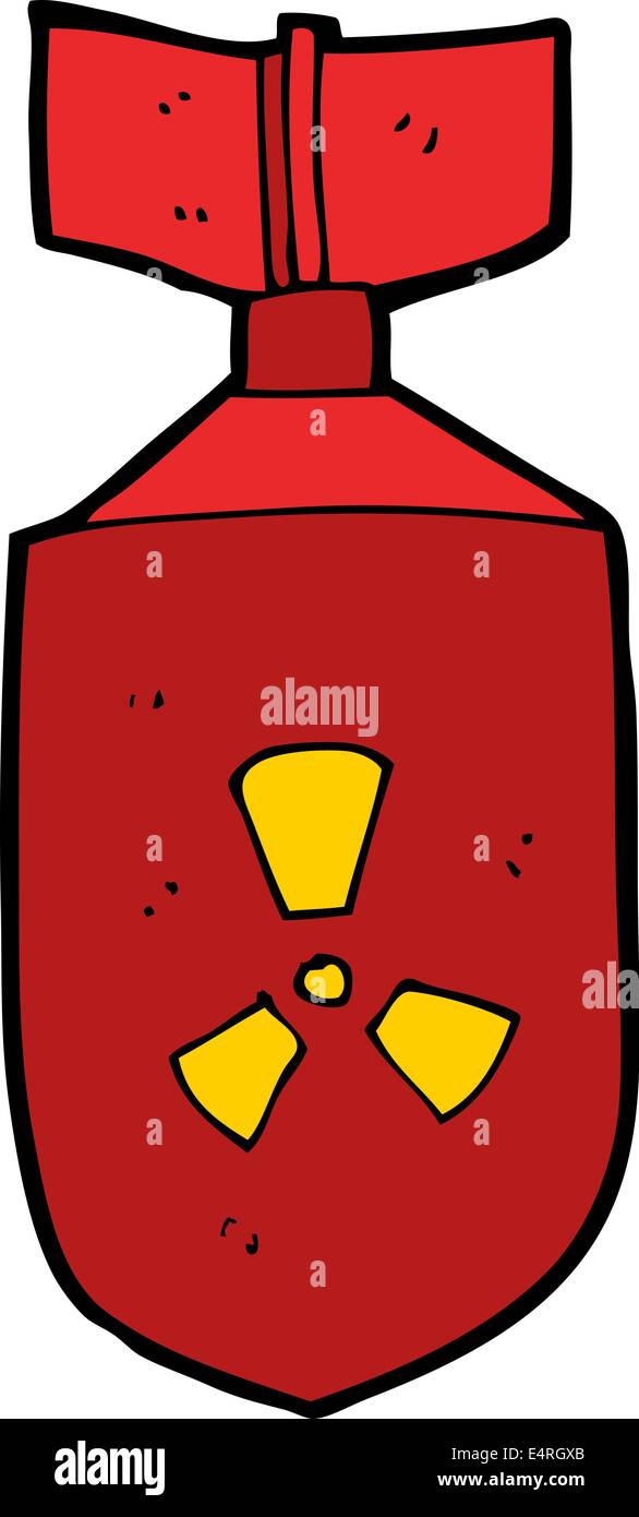 cartoon nuclear bomb Stock Vector Image & Art - Alamy