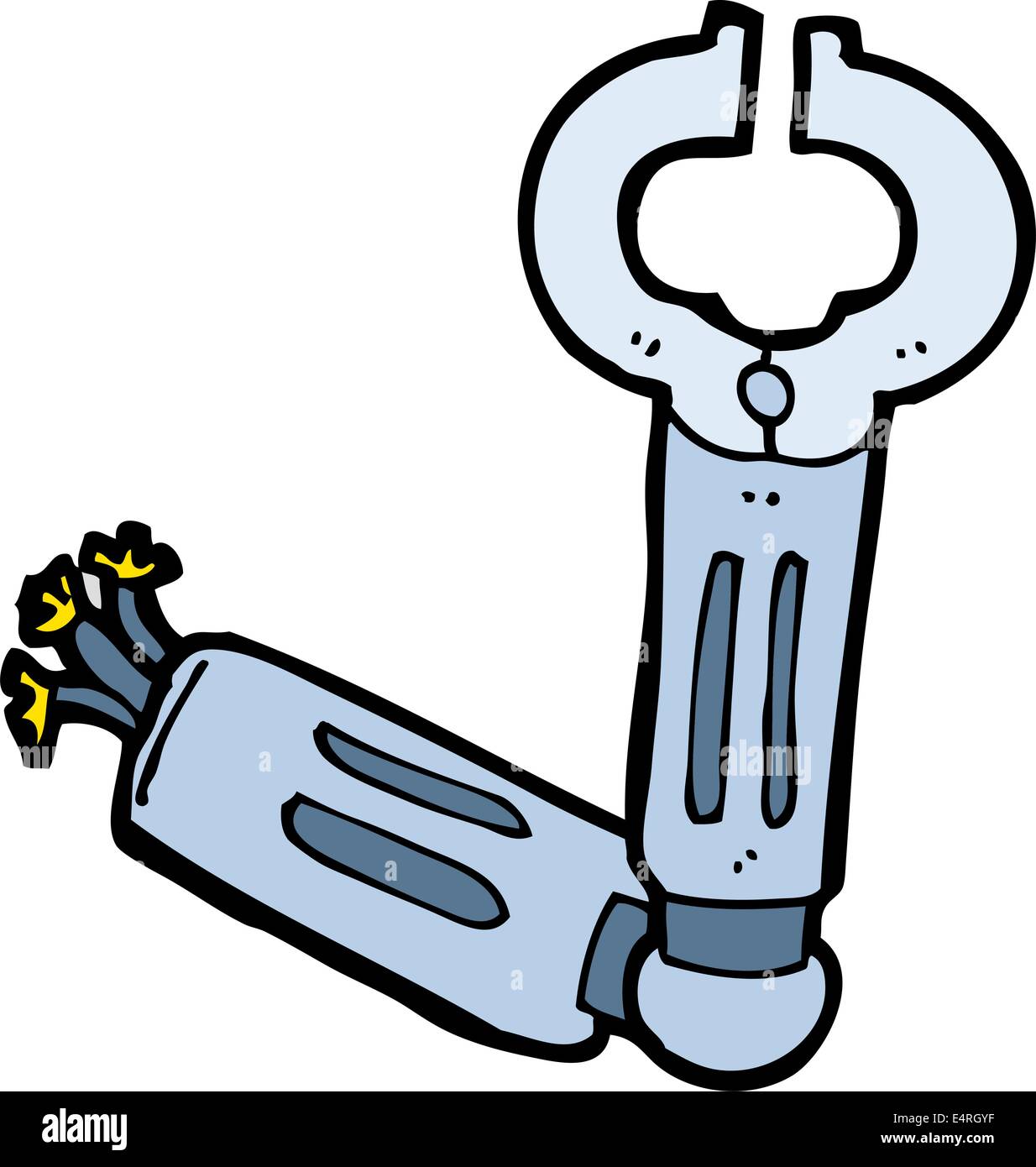 cartoon robot arm Stock Vector Image & Art - Alamy