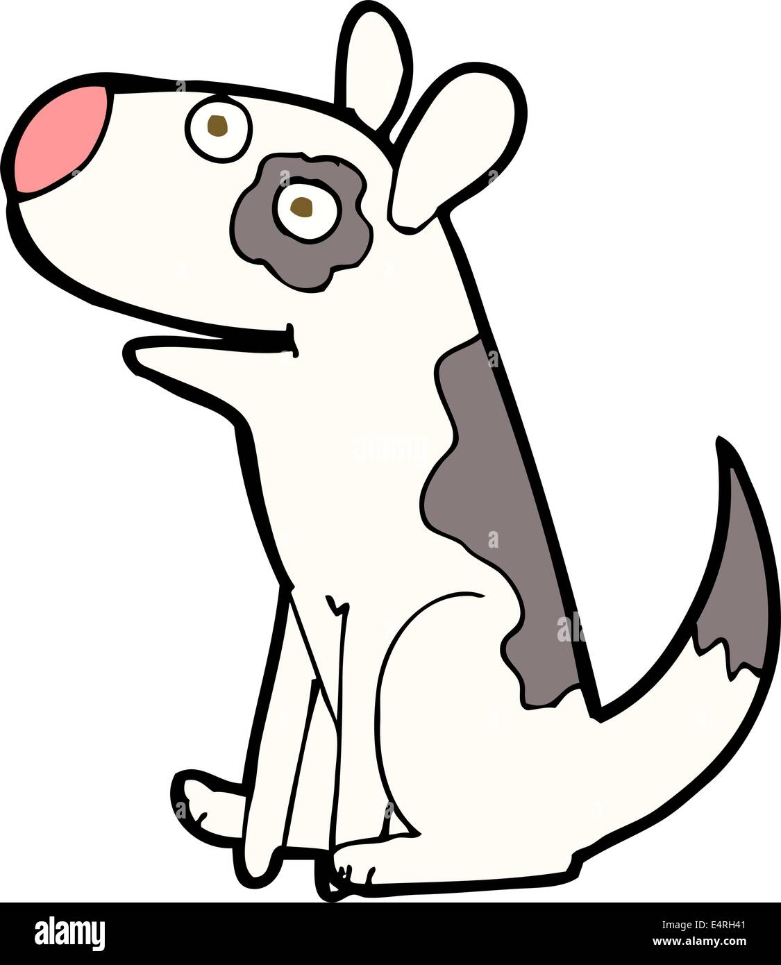 cartoon happy dog Stock Vector Image & Art - Alamy