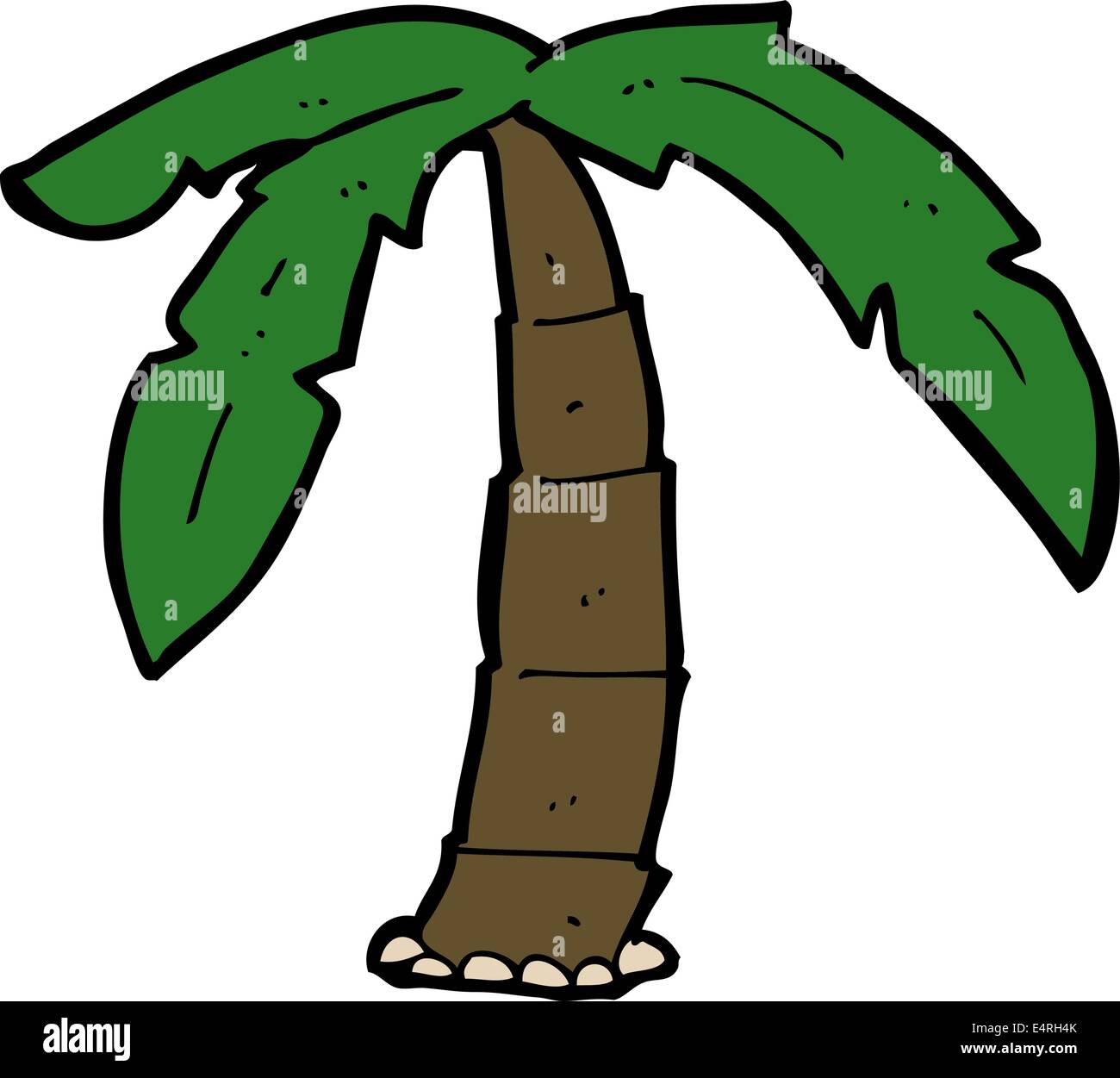 cartoon palm tree Stock Vector Image & Art - Alamy