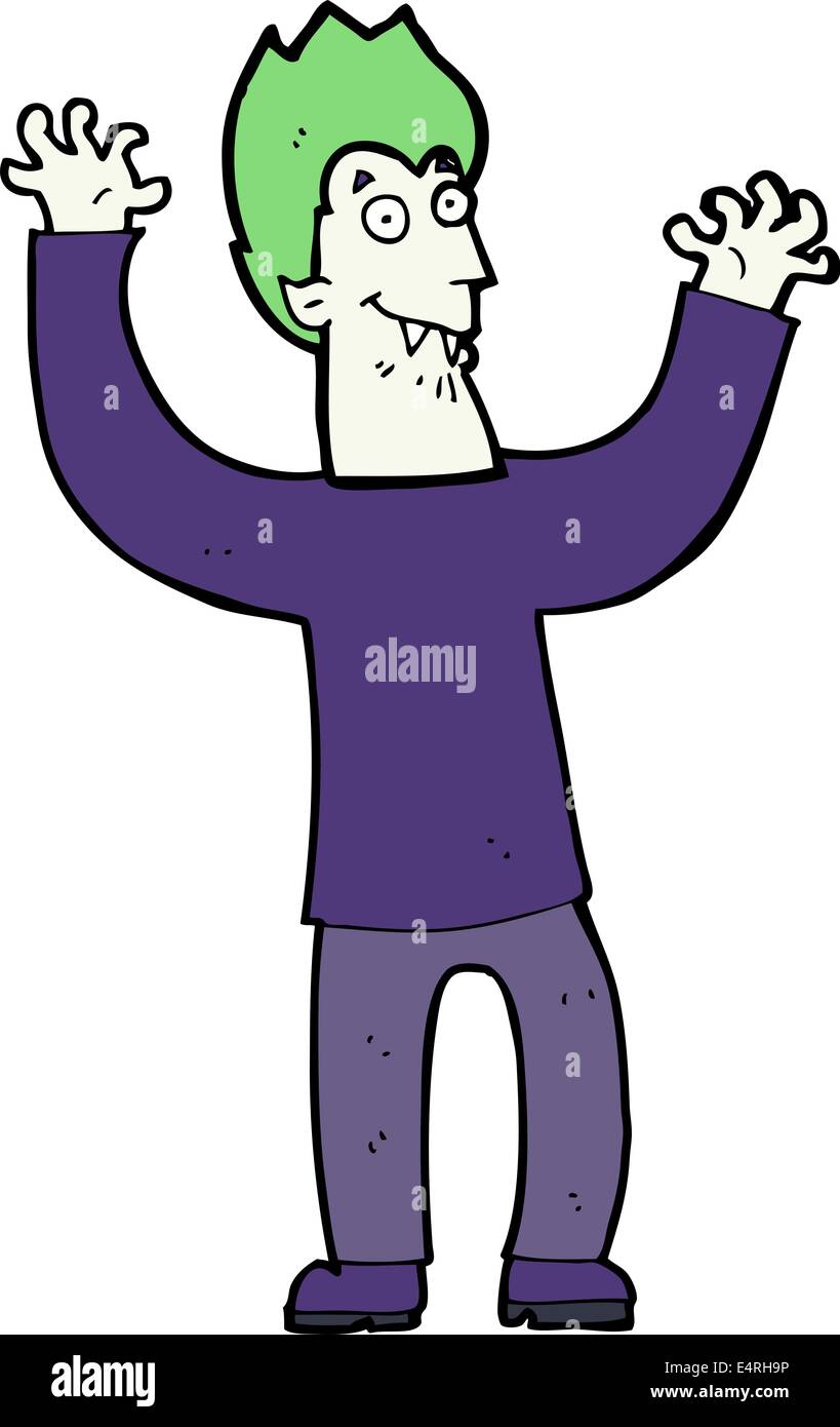 cartoon halloween vampire Stock Vector Image & Art - Alamy