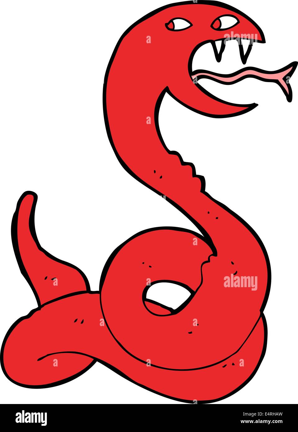 cartoon hissing snake Stock Vector Image & Art - Alamy