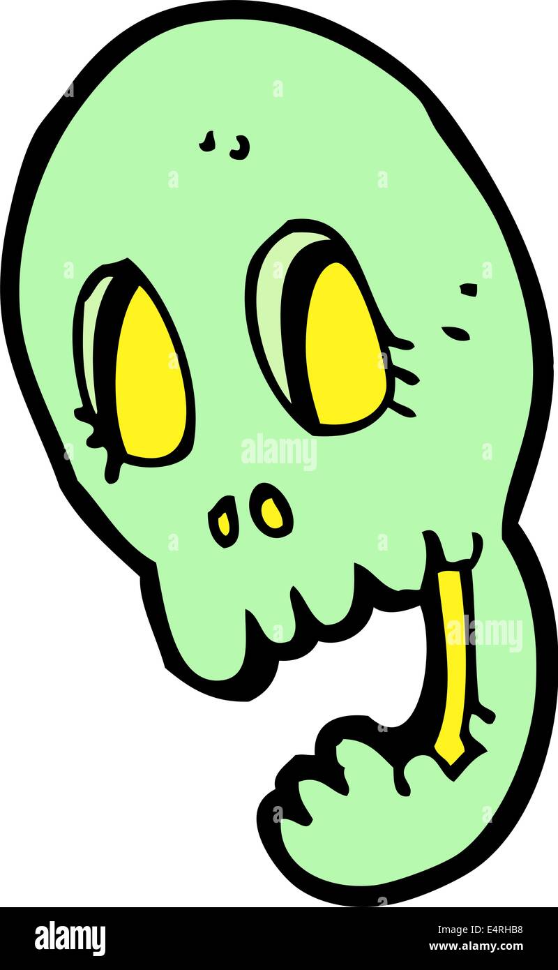 funny cartoon skull Stock Vector Image & Art - Alamy