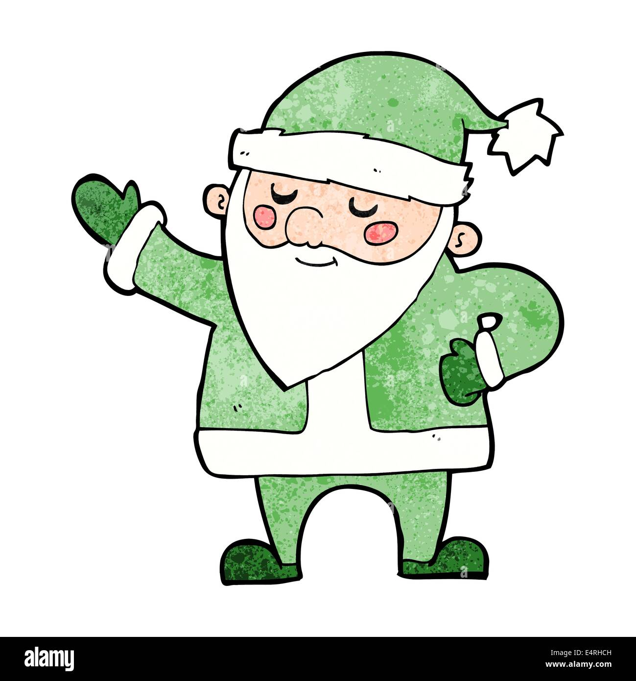 cartoon santa claus Stock Vector Image & Art - Alamy