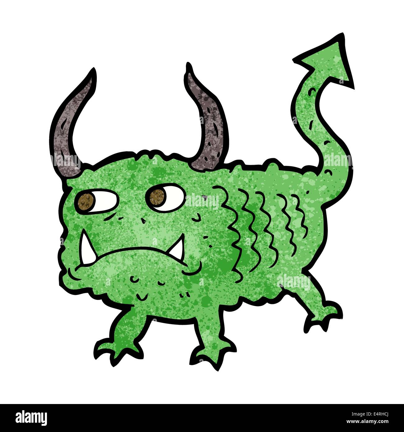 cartoon little demon Stock Vector Image & Art - Alamy