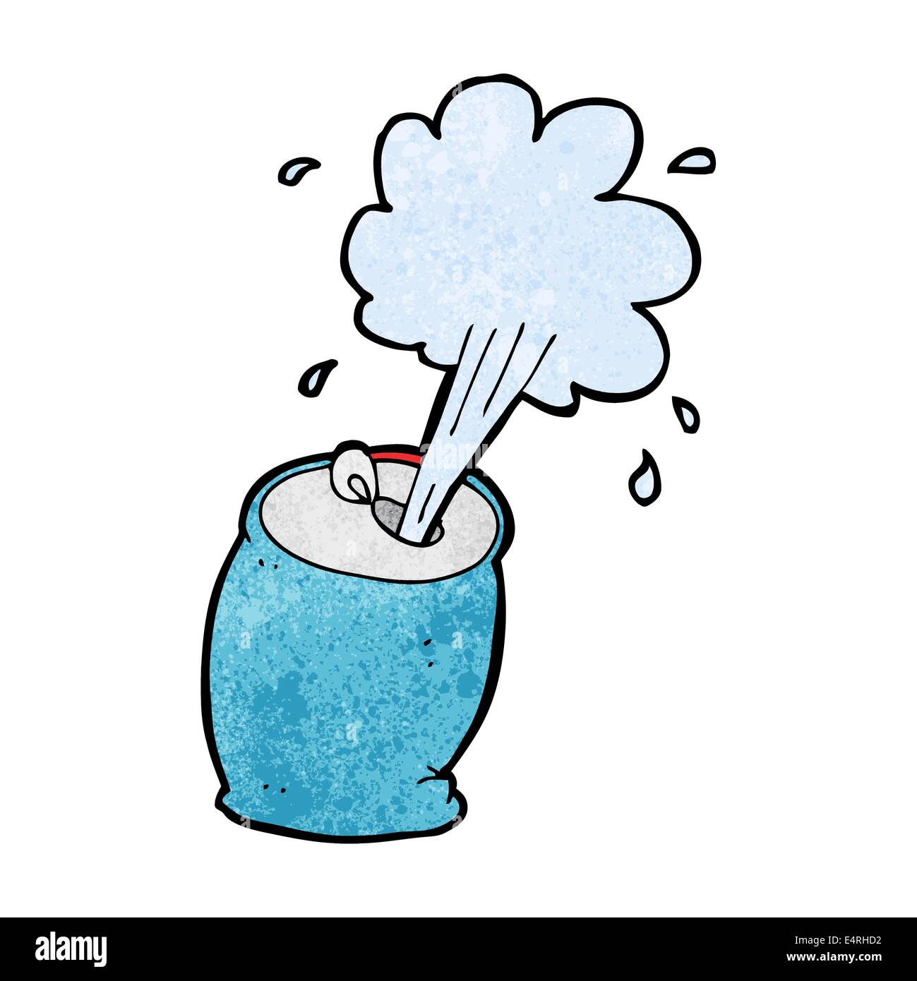 cartoon fizzing soda can Stock Vector Image & Art - Alamy