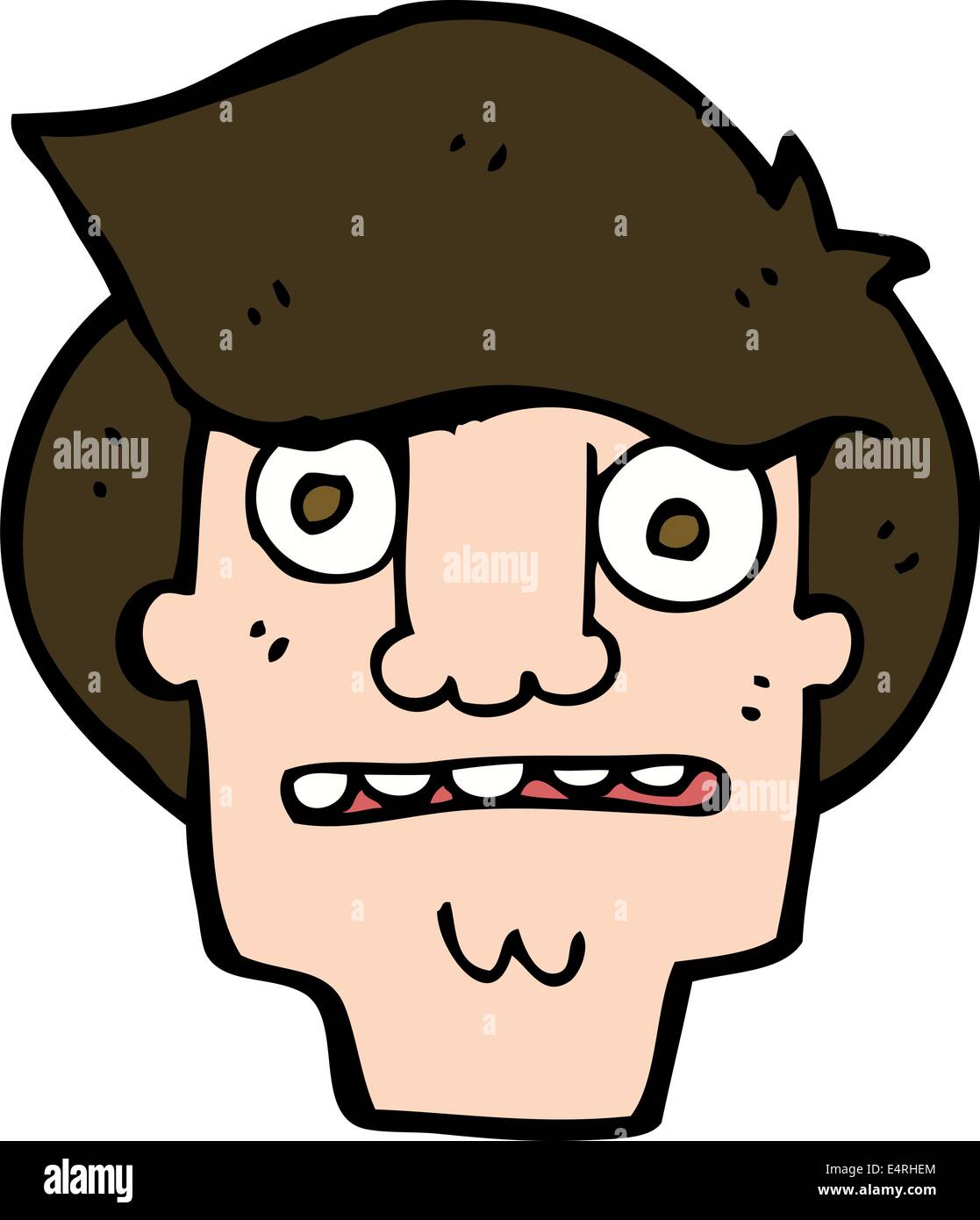 cartoon shocked face Stock Vector Image & Art - Alamy