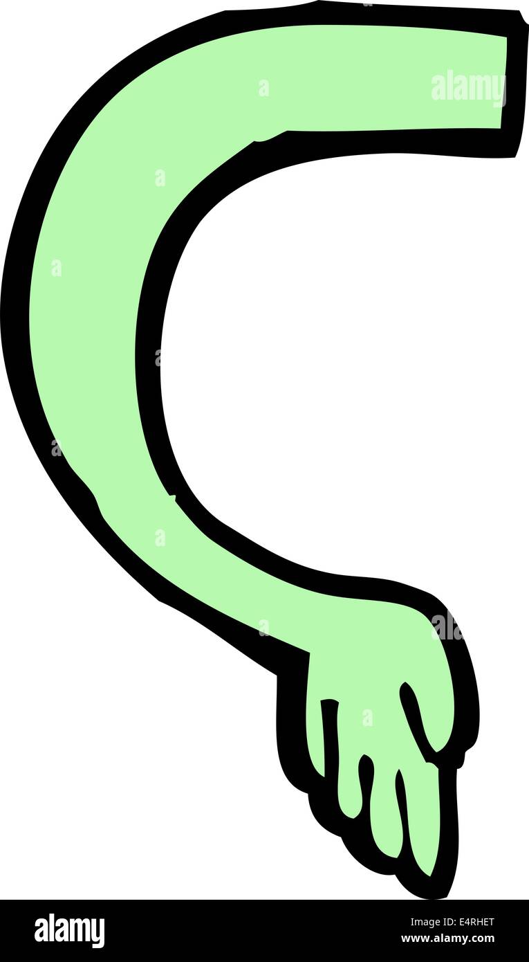 cartoon monster arm Stock Vector Image & Art - Alamy
