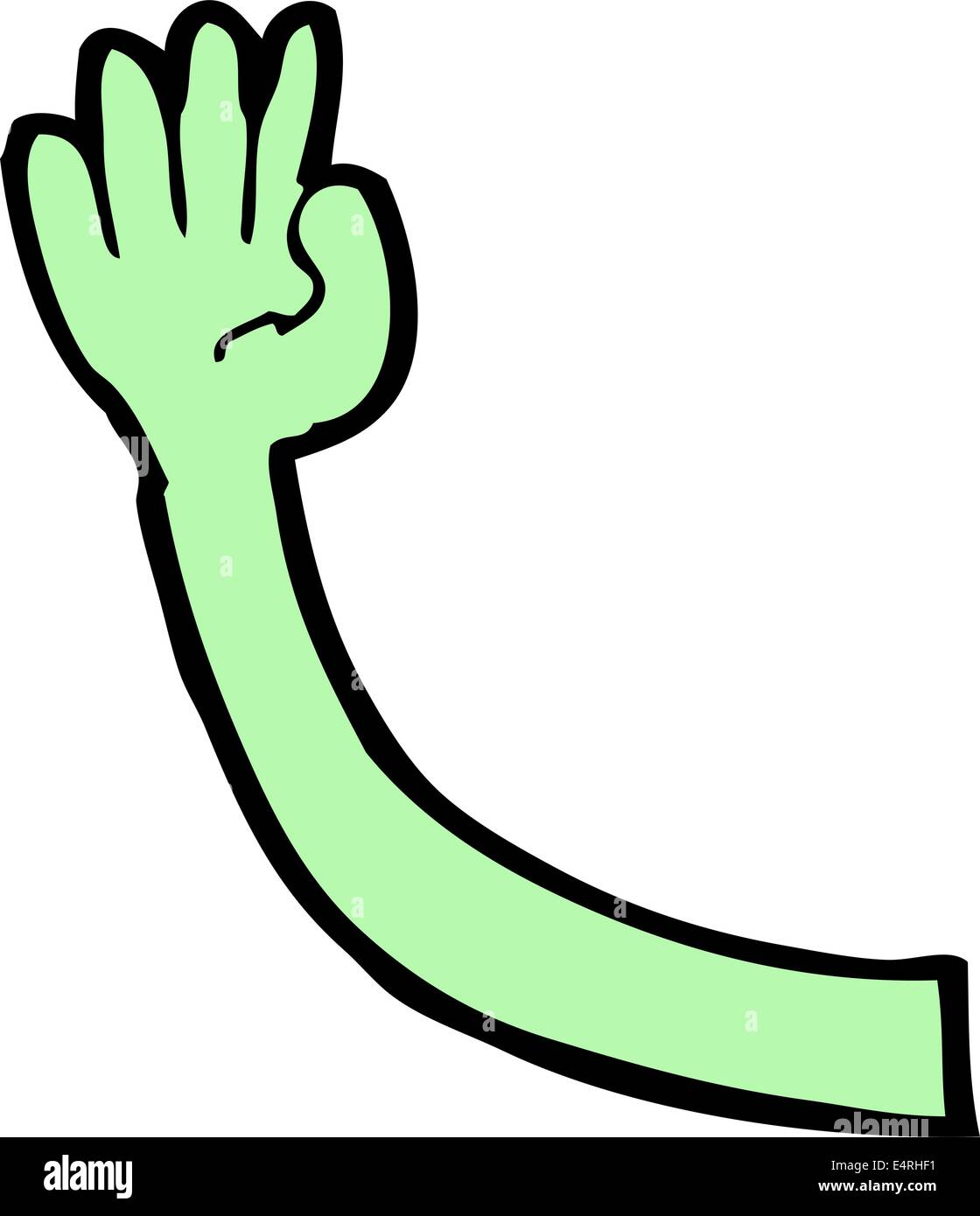cartoon monster arm Stock Vector Image & Art - Alamy