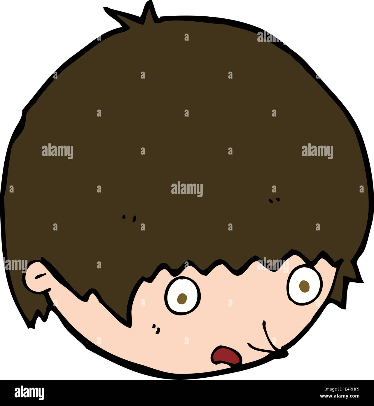 cartoon shocked face Stock Vector Image & Art - Alamy