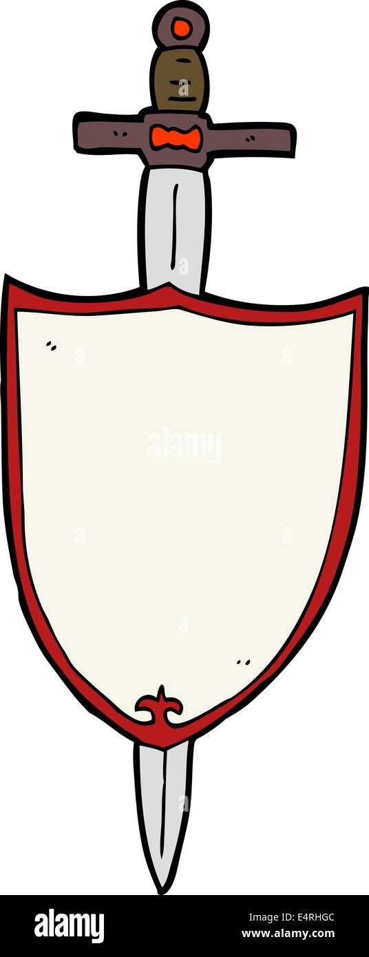 cartoon heraldic shield Stock Vector Image & Art - Alamy