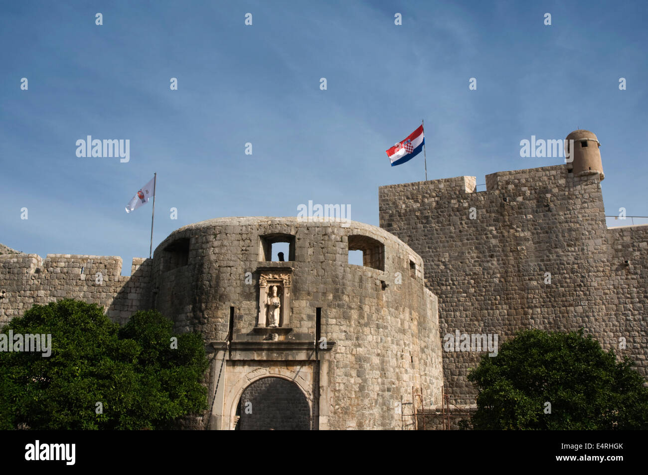 EUROPE, Croatia, Dubrovnik, Pile Gate Stock Photo - Alamy