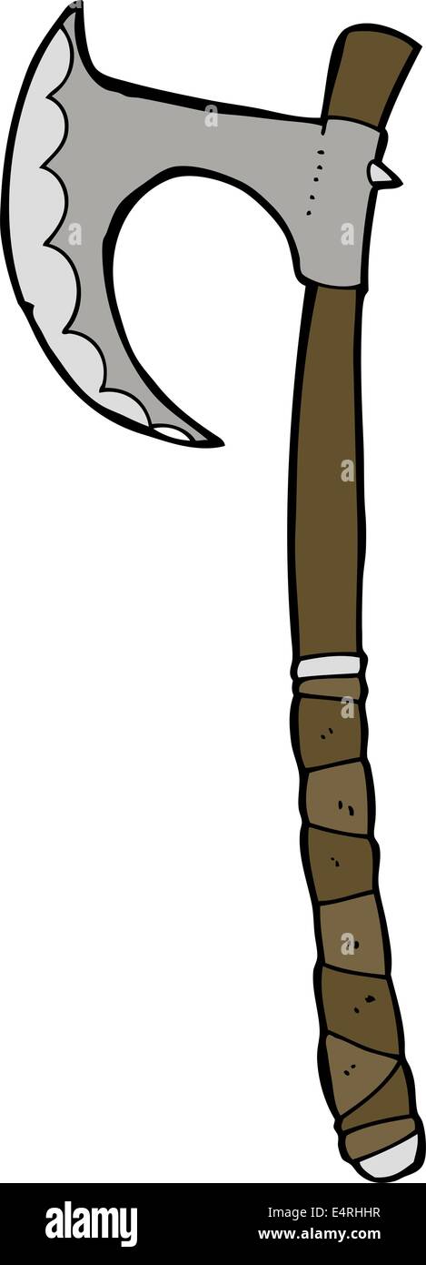Cartoon viking axe Stock Vector Images - Alamy