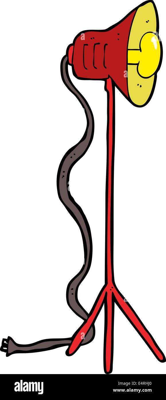 cartoon studio lamp shining Stock Vector Image & Art - Alamy