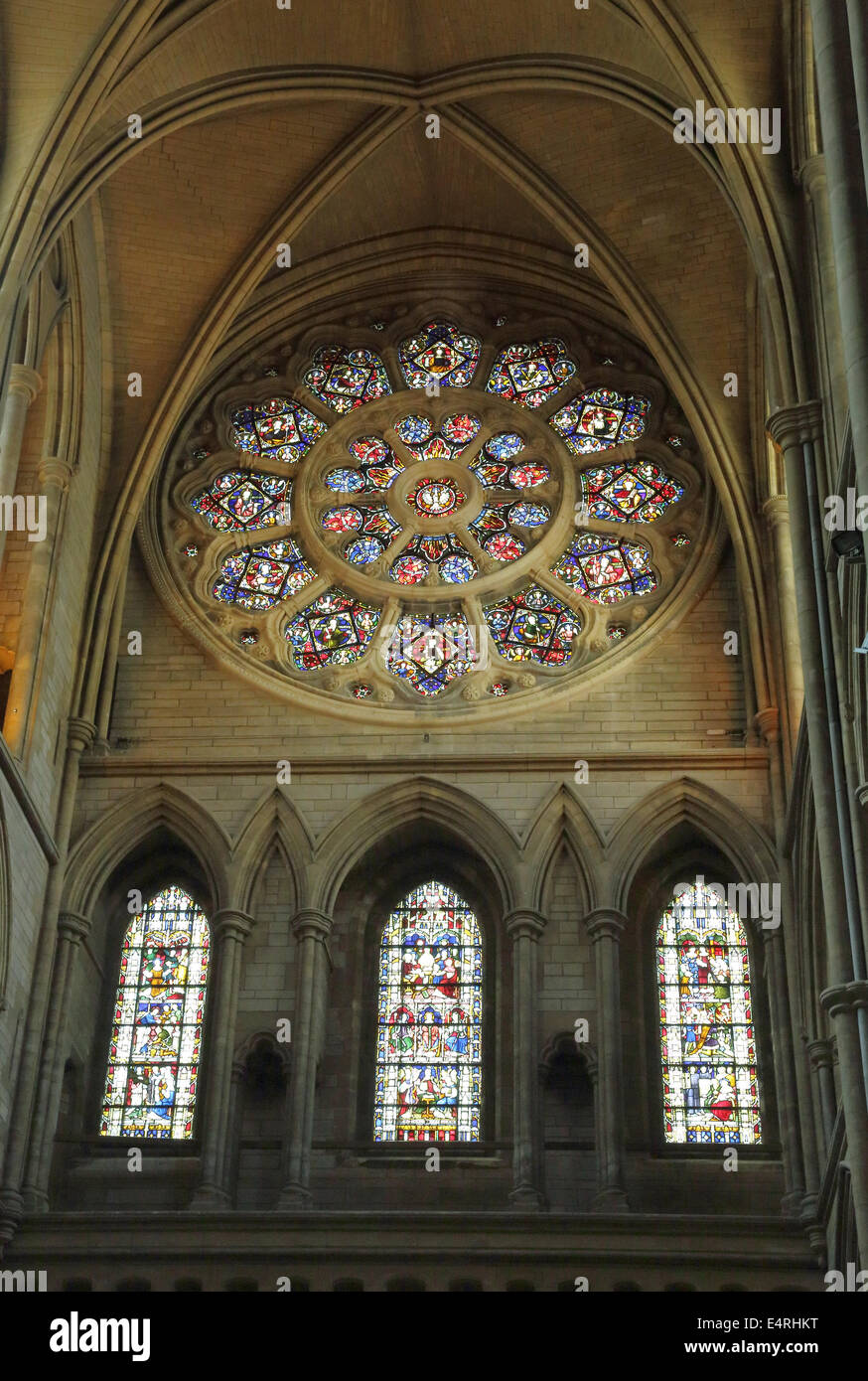 inside truro cathedral Stock Photo - Alamy