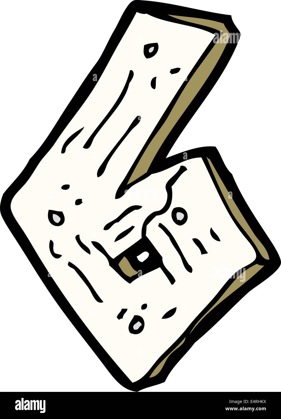 cartoon wooden number Stock Vector Image & Art - Alamy