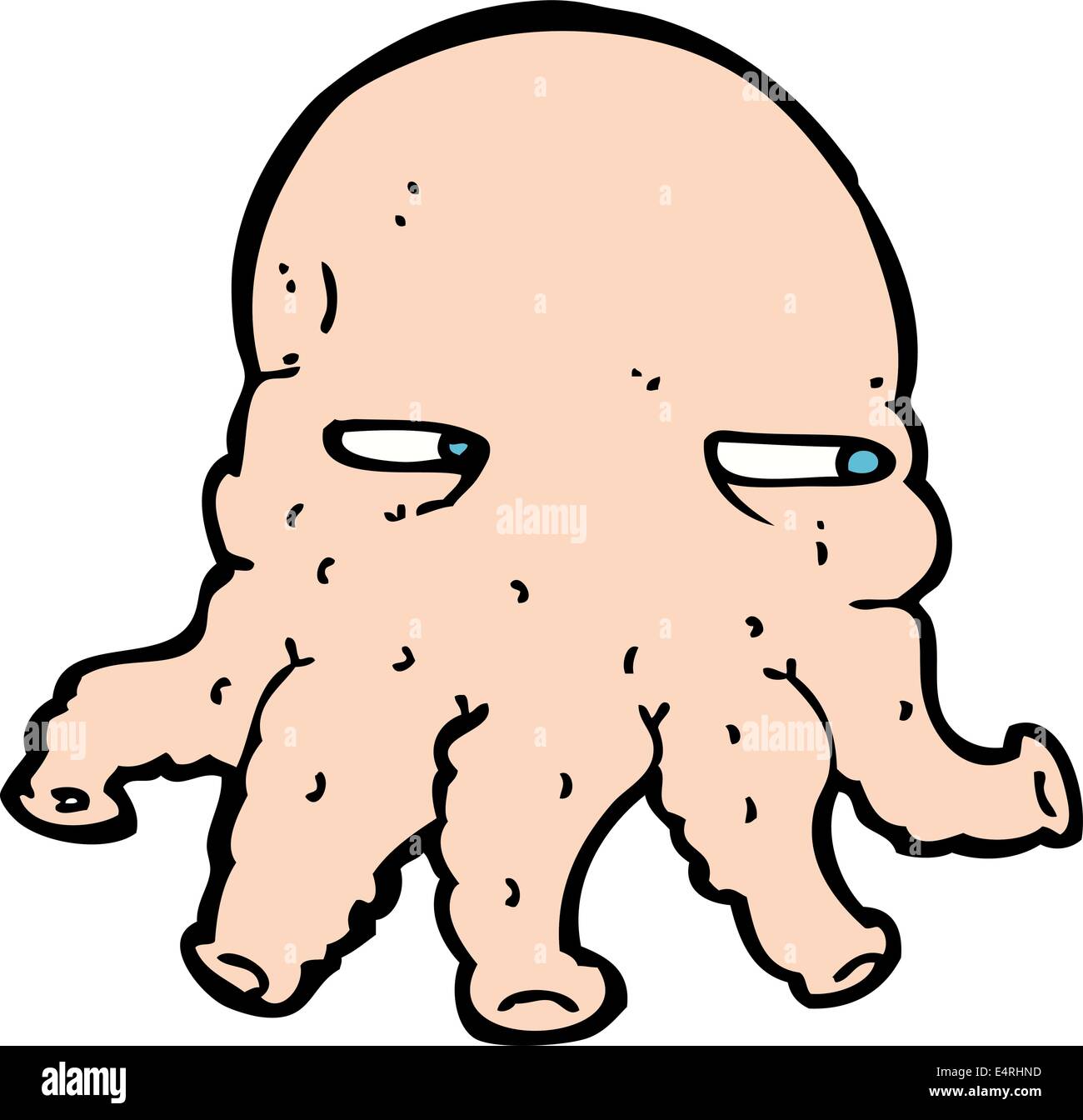 cartoon alien face Stock Vector Image & Art - Alamy