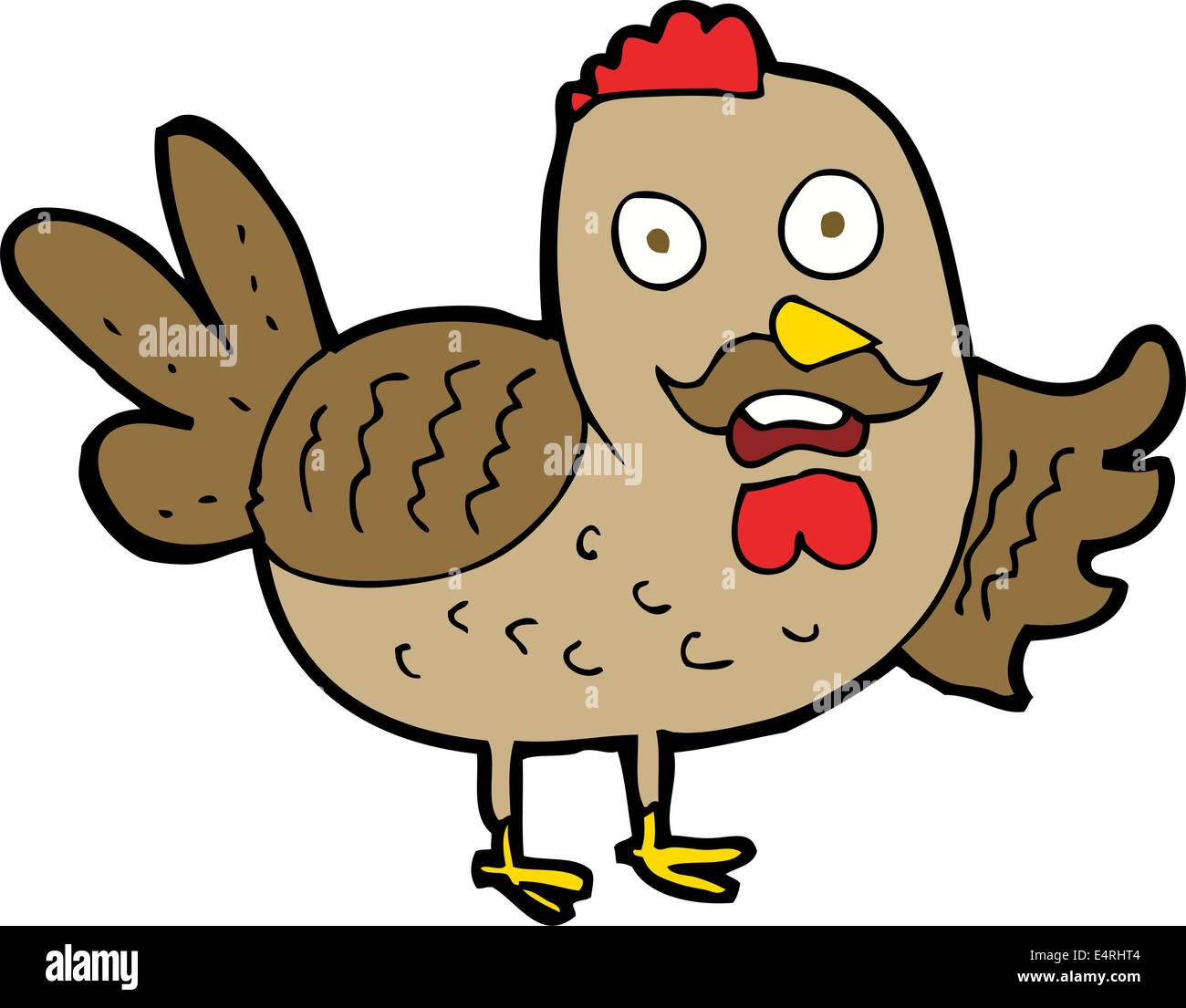 cartoon old rooster Stock Vector Image & Art - Alamy
