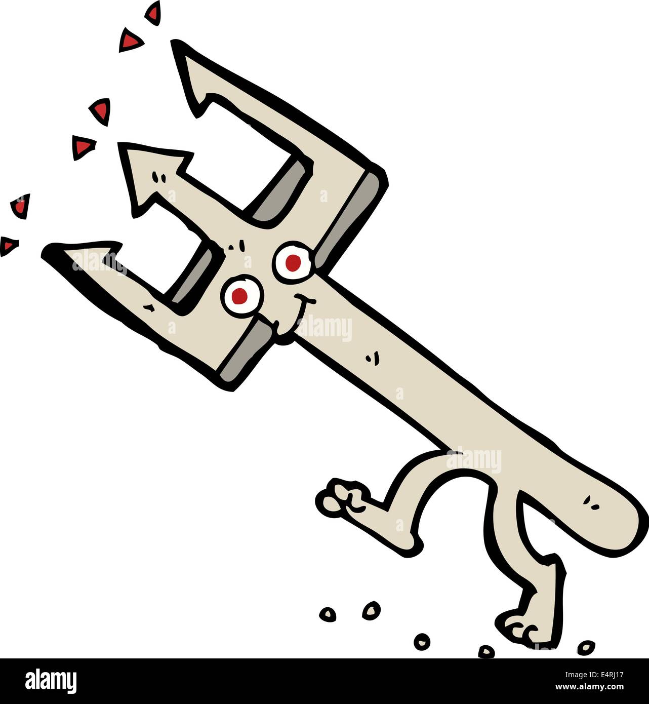 cartoon devil fork Stock Vector Image & Art - Alamy
