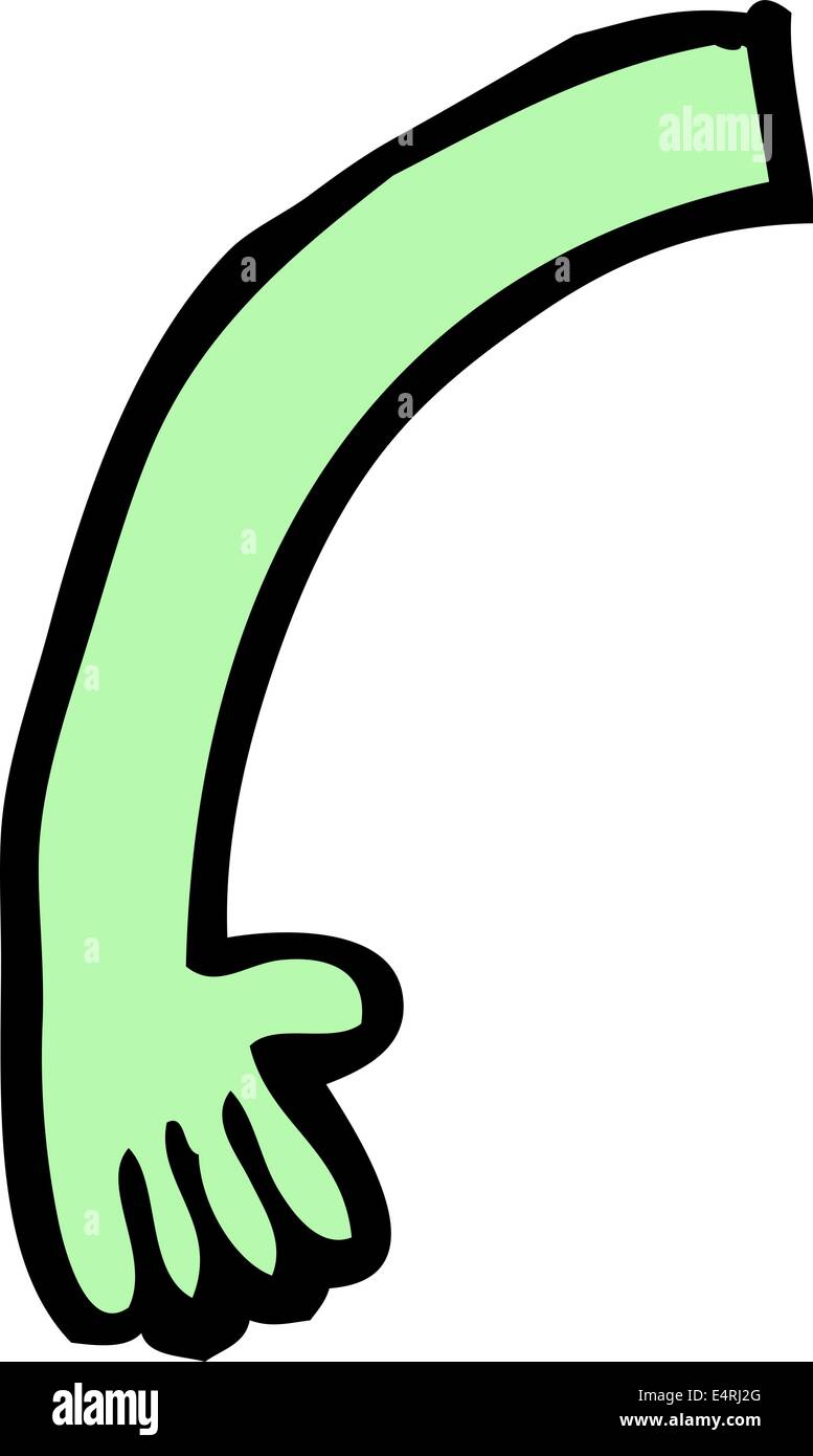 cartoon monster arm Stock Vector Image & Art - Alamy