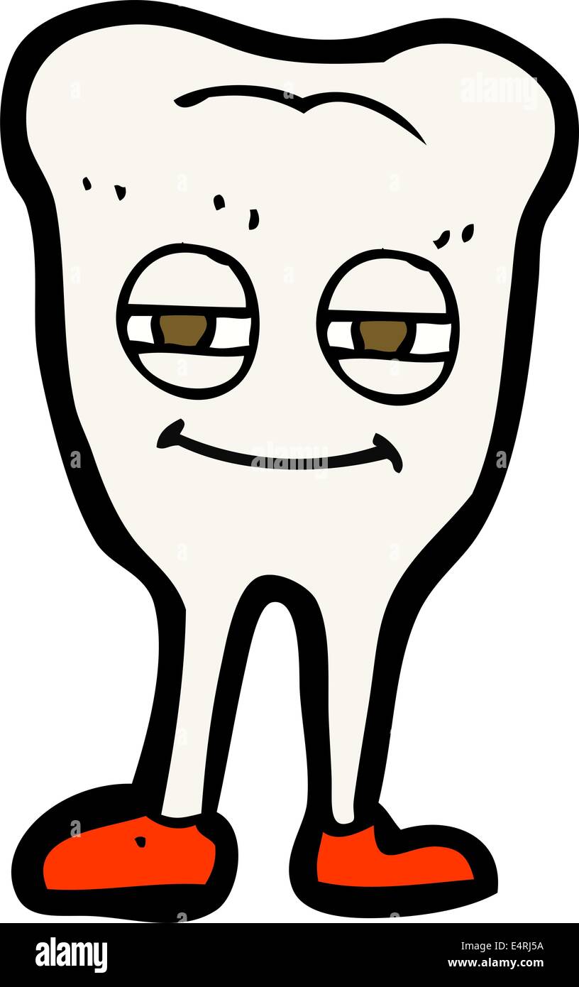 cartoon smiling tooth Stock Vector Image & Art - Alamy