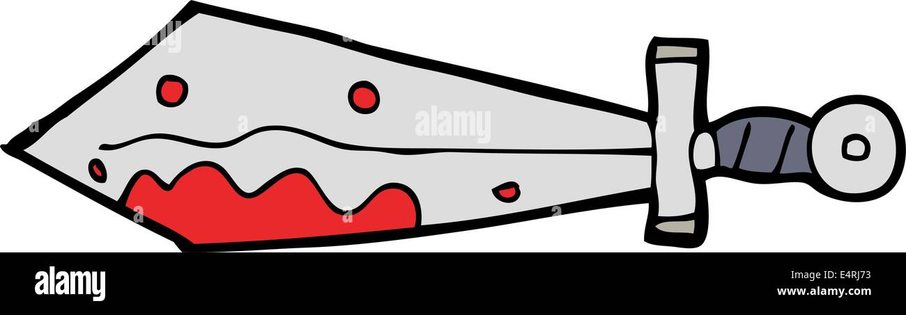 Cartoon bloody sword Stock Vector Images - Alamy