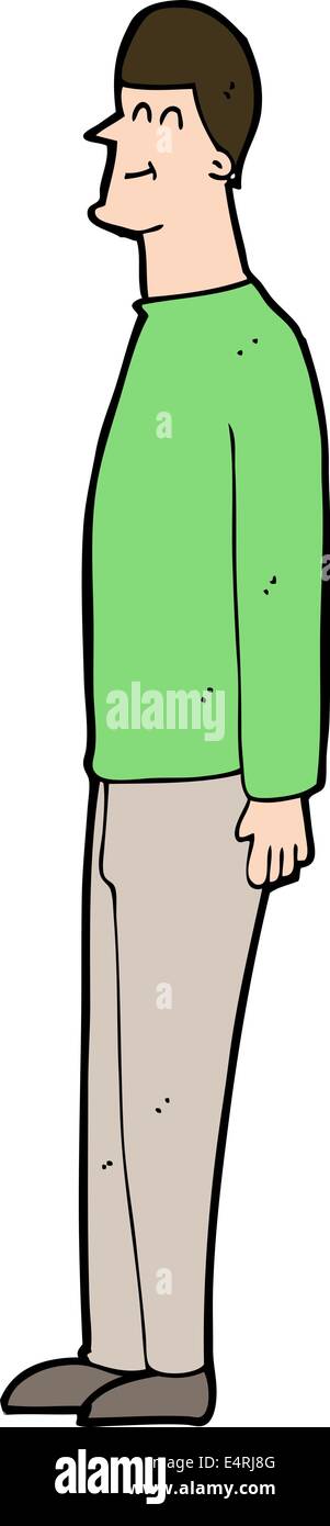 cartoon tall man Stock Vector Image & Art - Alamy