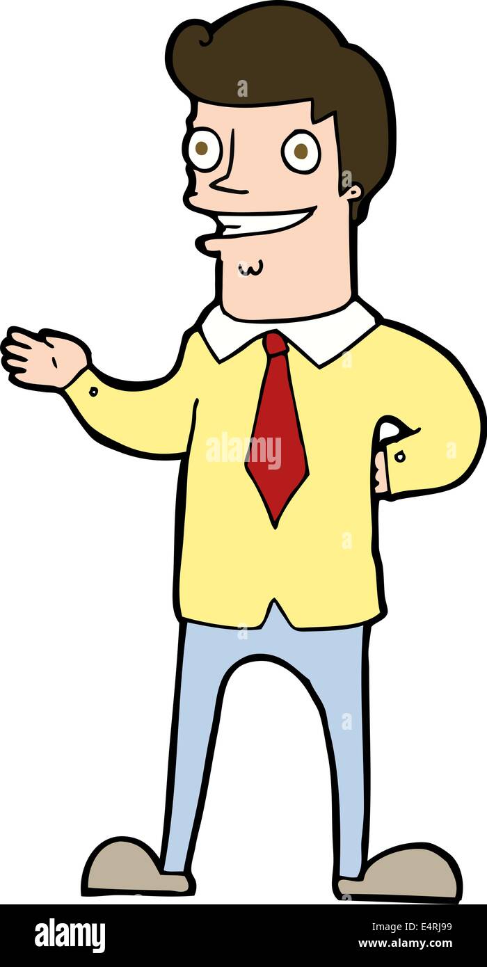 Traditional Salesman Stock Vector Images - Alamy