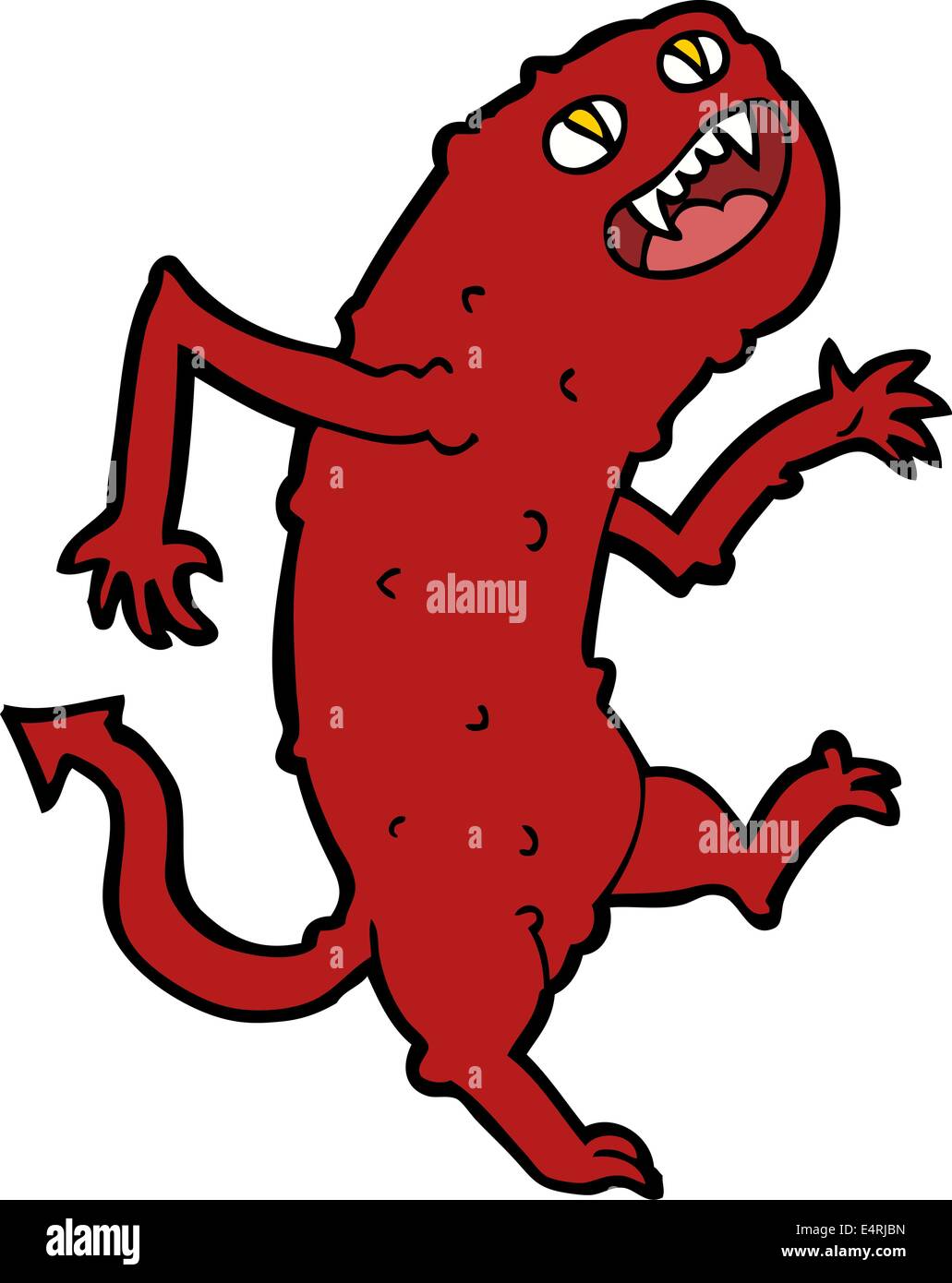 Dancing devil Stock Vector Images - Alamy