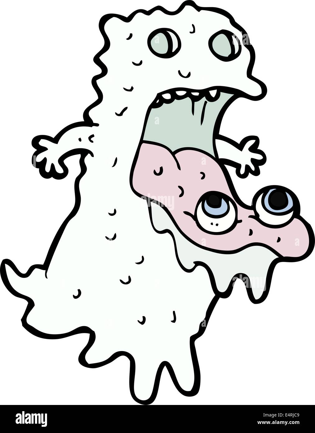 cartoon gross ghost Stock Vector Image & Art - Alamy