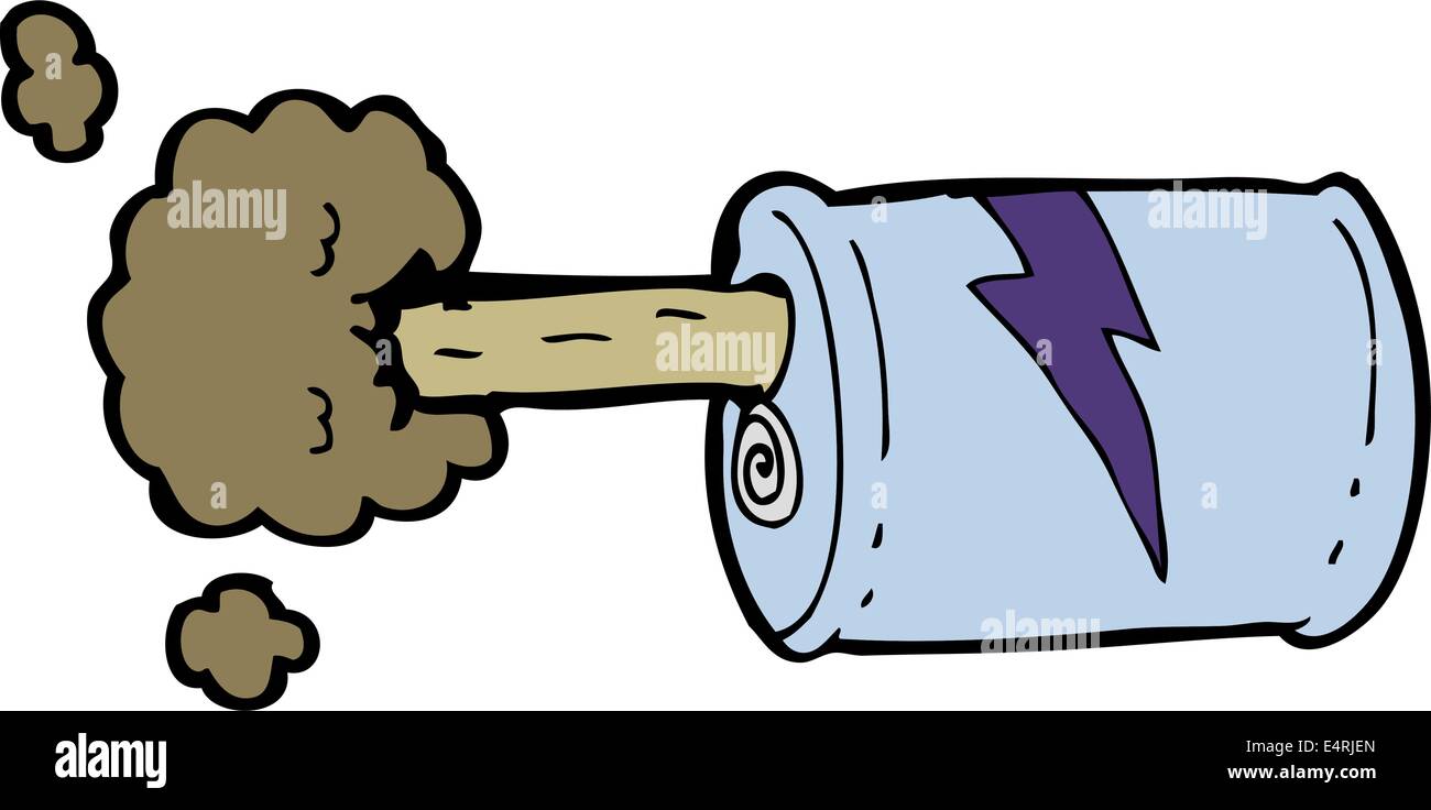 Cartoon fizzy drink can Stock Vector Images - Alamy