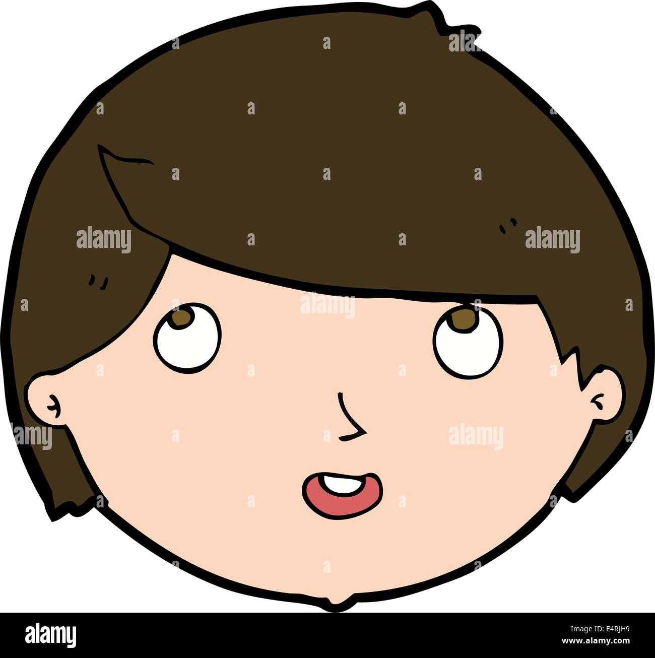 cartoon happy face Stock Vector Image & Art - Alamy