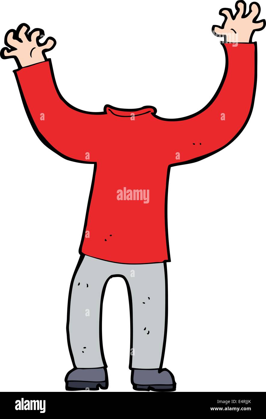 Cartoon headless body hi-res stock photography and images - Alamy