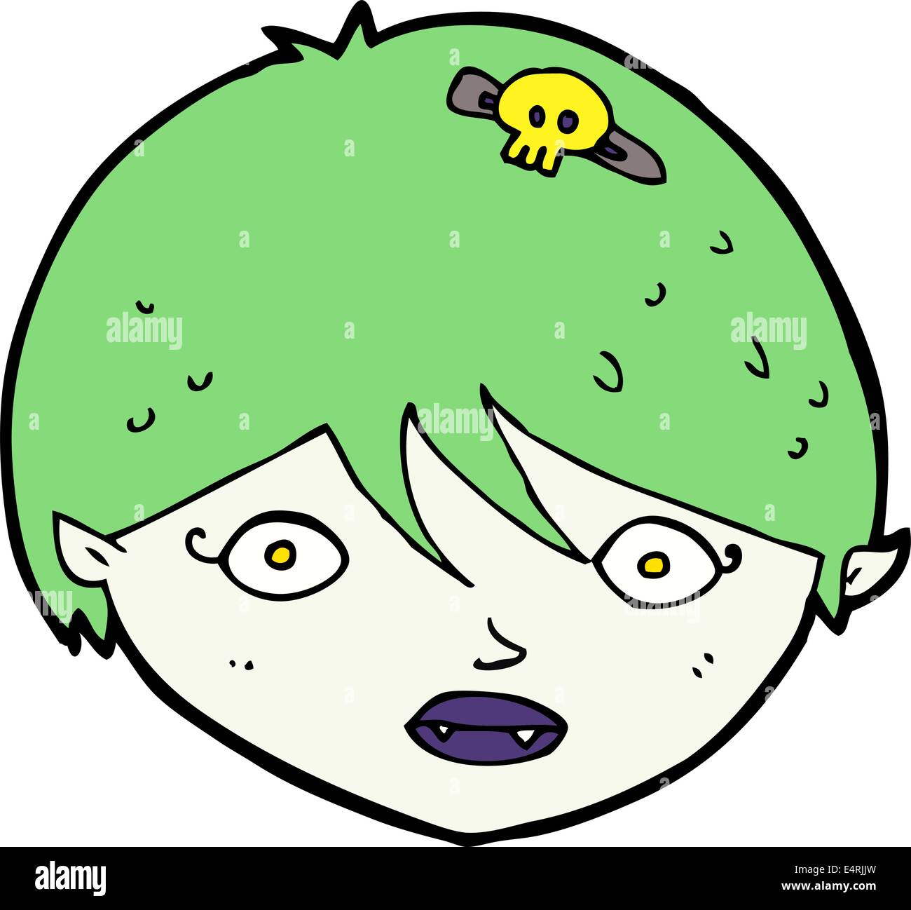 cartoon vampire face Stock Vector Image & Art - Alamy