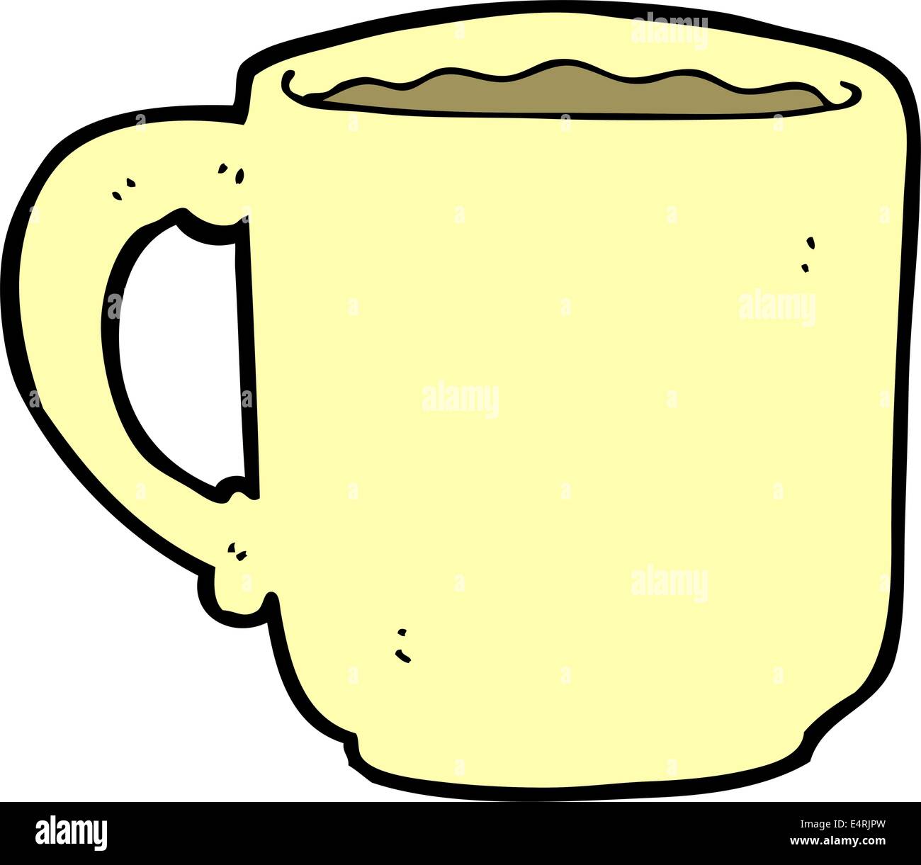 cartoon coffee mug Stock Vector Image & Art - Alamy